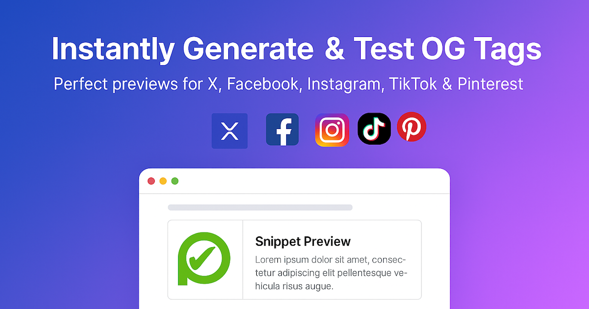 Open Graph Preview Tool - og.prevue.me